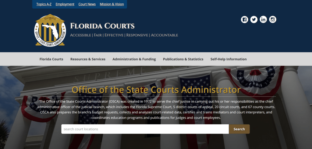 Virtual Courtroom Directory Provides Public Access to Court Proceedings ...